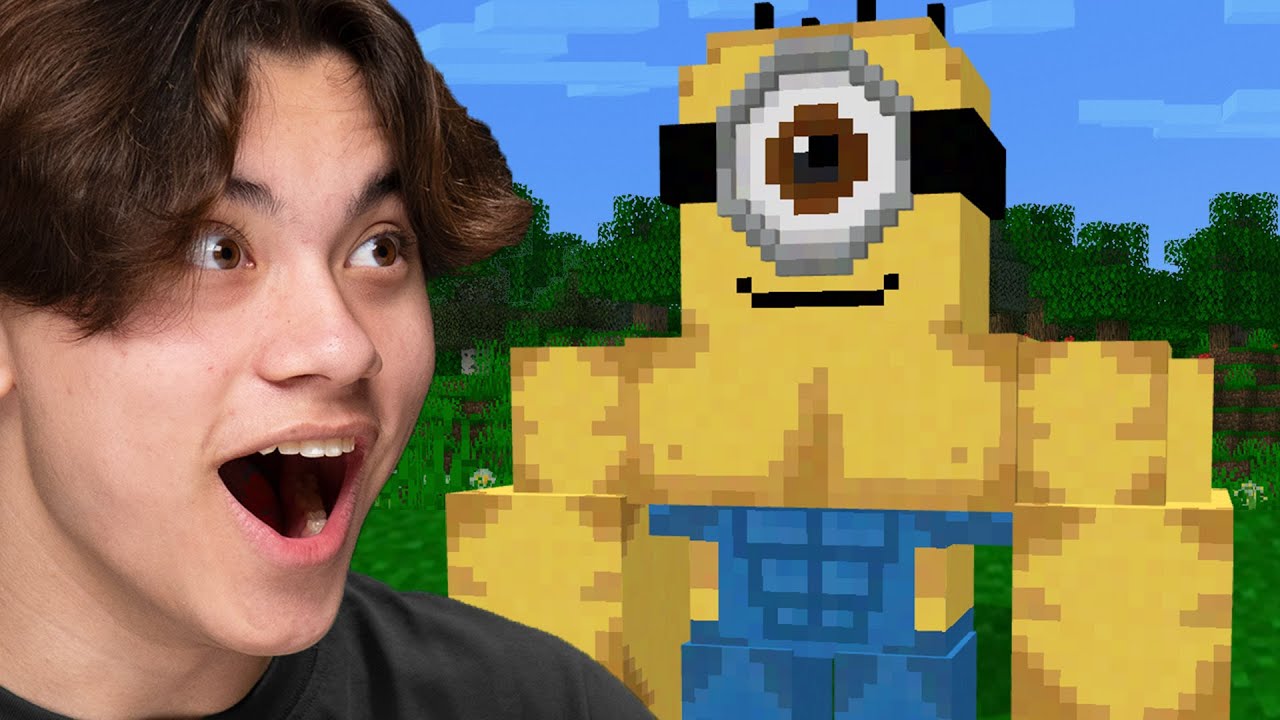 I Remade Every Mob into MEMES in Minecraft - Minecraft videos