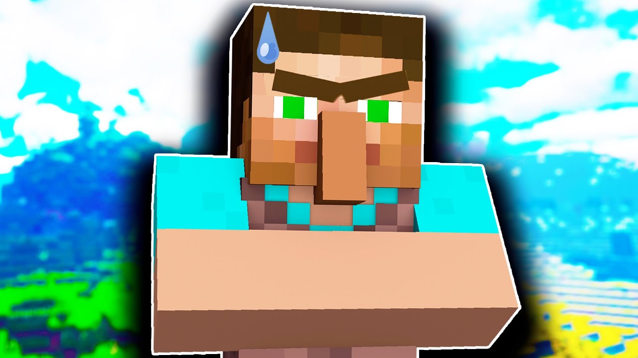 I tried living as a Minecraft villager - Minecraft videos