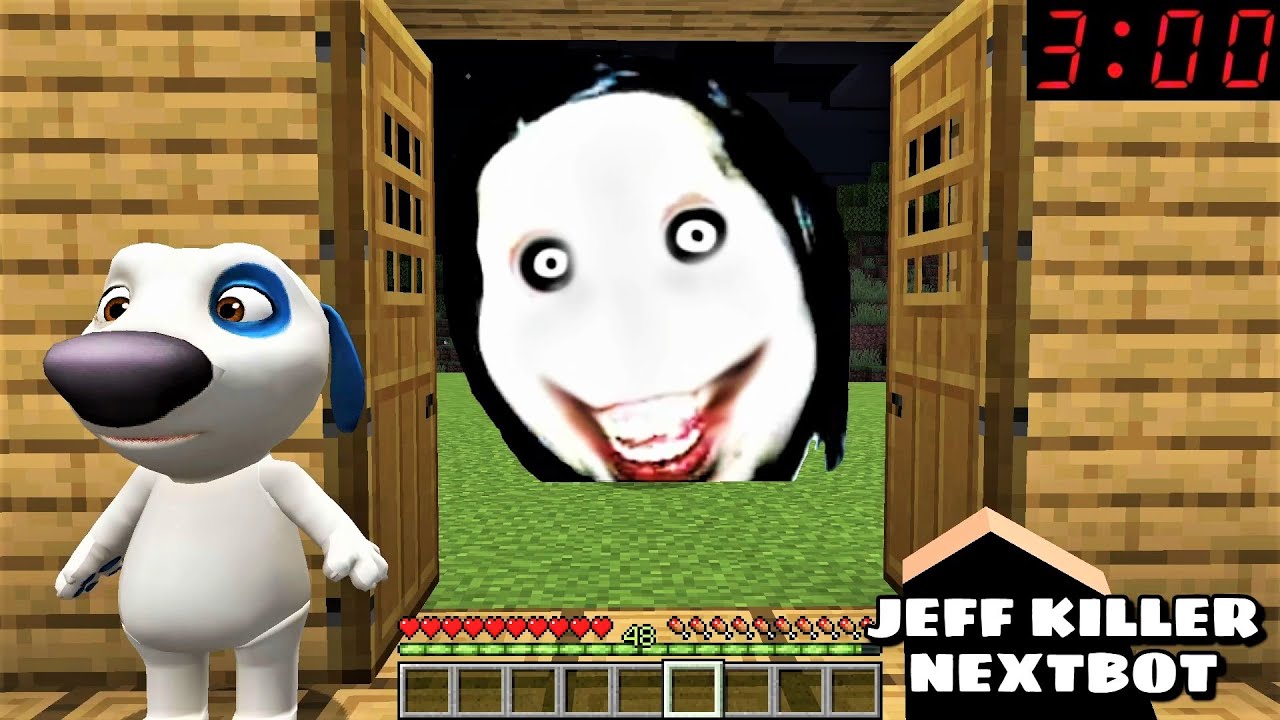JEFF THE KILLER NEXTBOT CHASED ME in Minecraft - Gameplay - Coffin Meme ...