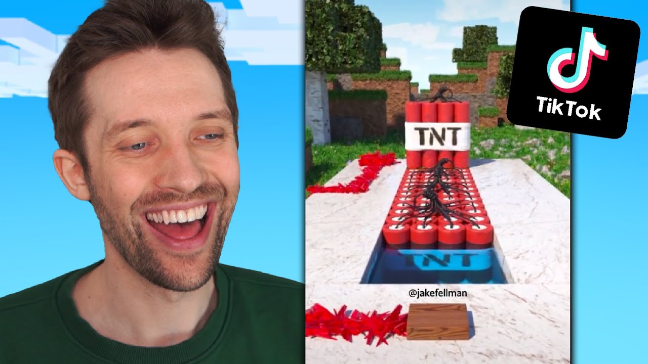 MINECRAFT IN 16k GRAFIK (TikTok) - Minecraft videos