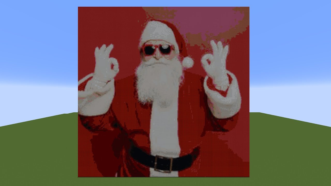 Minecraft Biggest CHRISTMAS Pixel Art Creations Shorts Minecraft Videos minecraft-biggest-christmas-pixel-art-creations-shorts-minecraft-videos