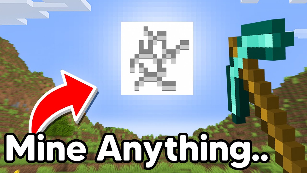 Minecraft, But You Can Mine Anything - Minecraft videos