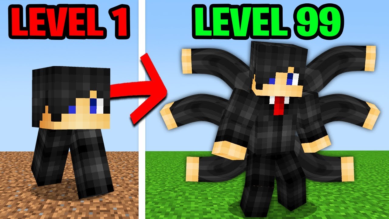 Minecraft, But You Gain Body Parts... - Minecraft videos