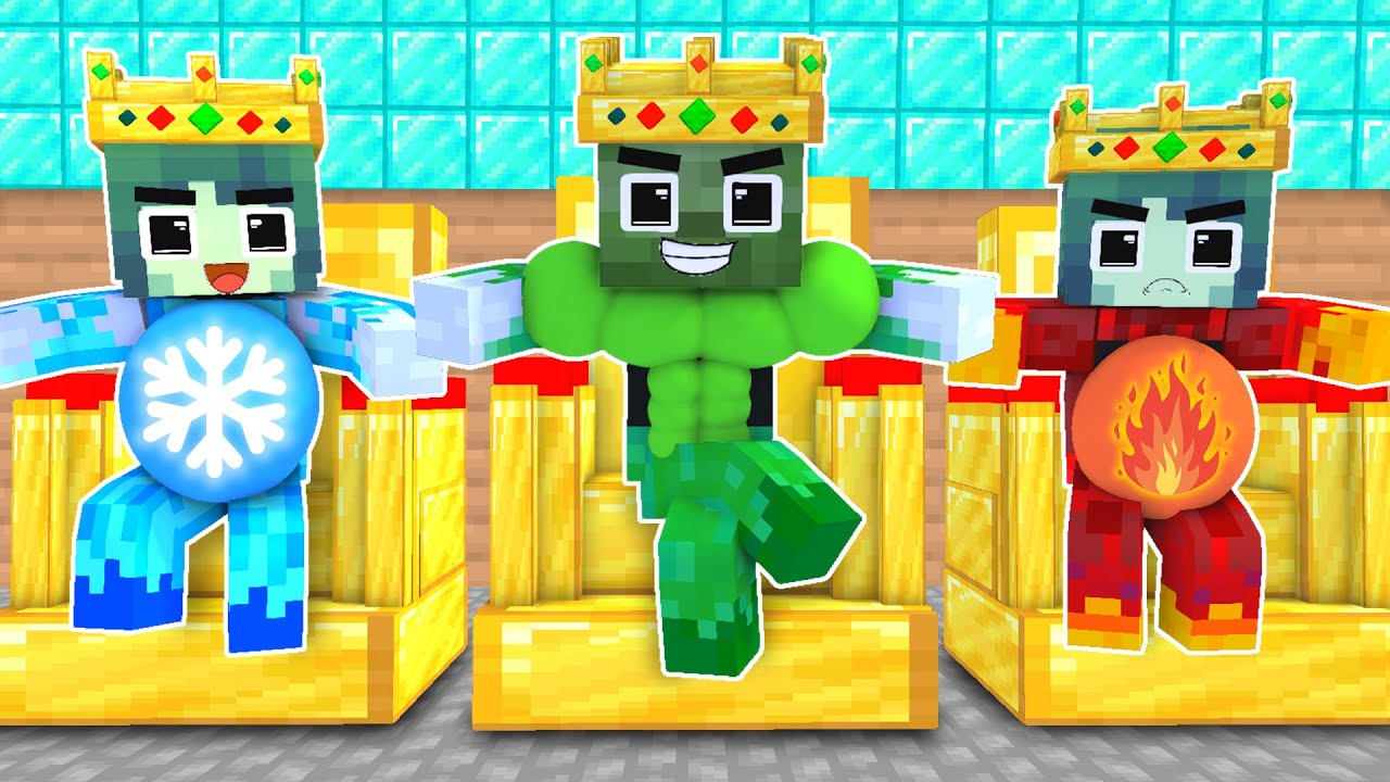 Monster School : Fire, Ice and Thunder Baby Zombie x Squid Game Doll ...