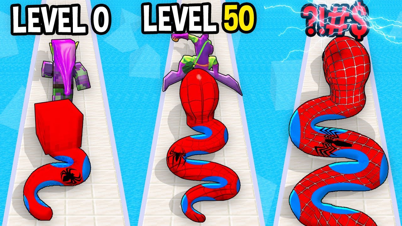 Monster School: Spider-Man Snake Master 3D Run GamePlay Mobile Runner ... Monster School: Spider-Man Snake Master 3D Run GamePlay Mobile Runner ...