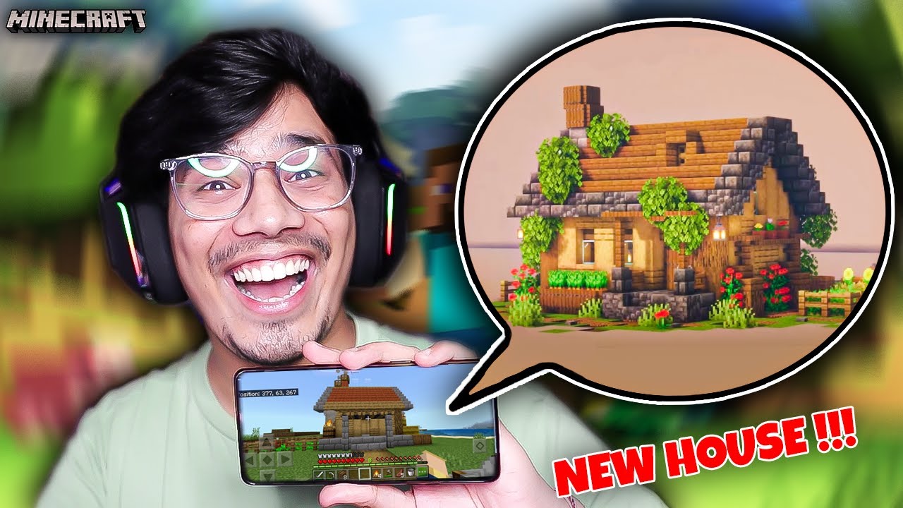 My First House in Minecraft Mobile/PE | Ep #2 - Minecraft videos