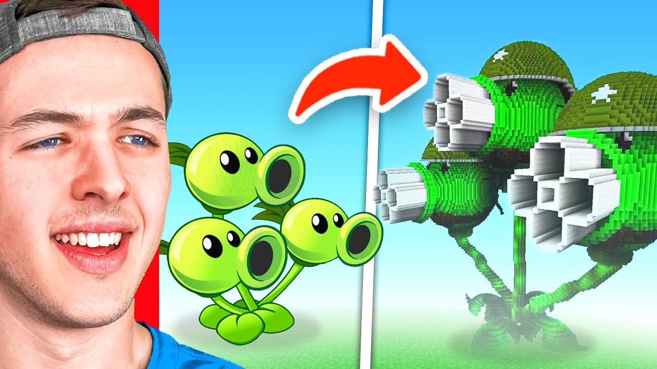 Reacting to Minecraft PLANTS vs ZOMBIES Animation! - Minecraft videos