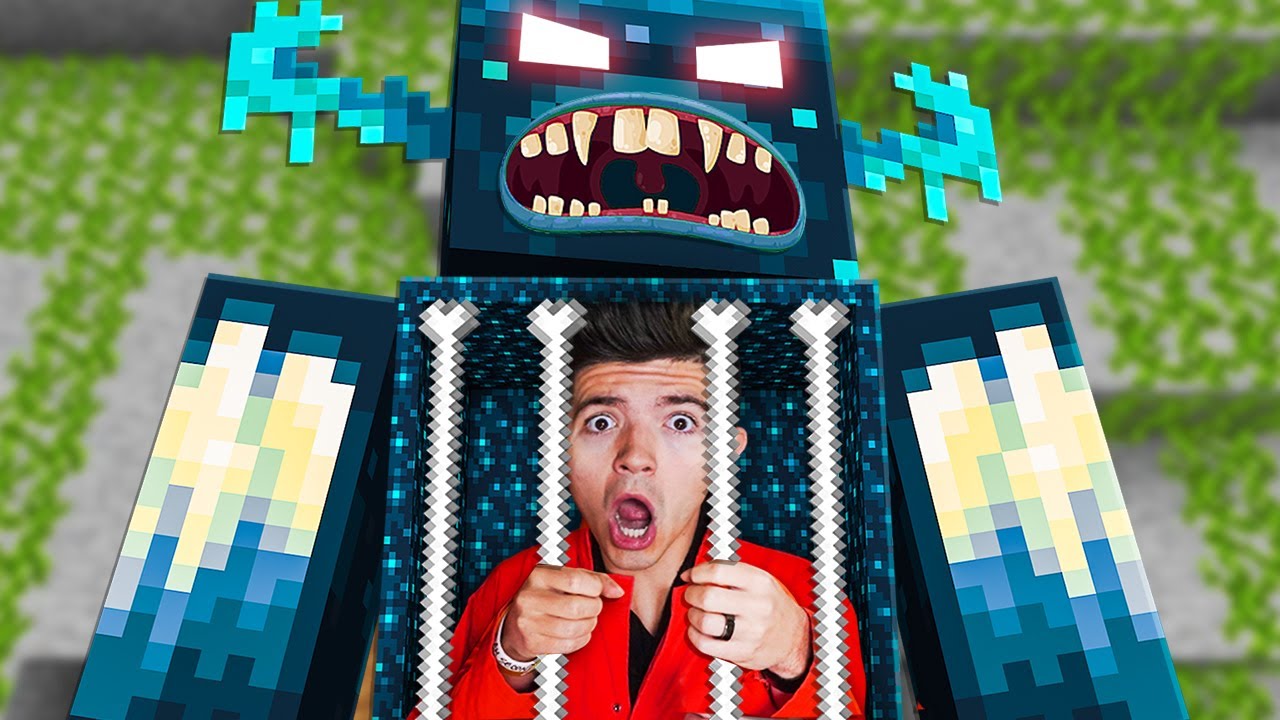 TRAPPED In Level 1 to 100 Minecraft Prison - Minecraft videos