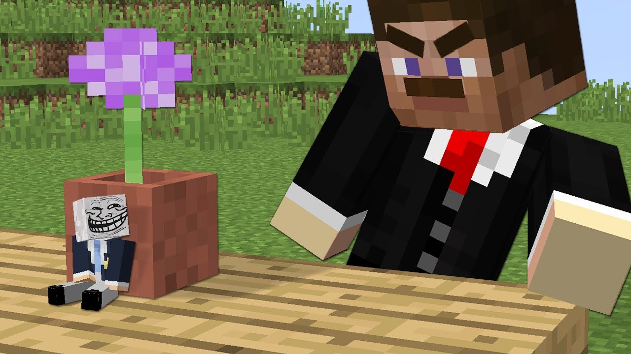 TROLL VS MINECRAFT #218 - Minecraft videos