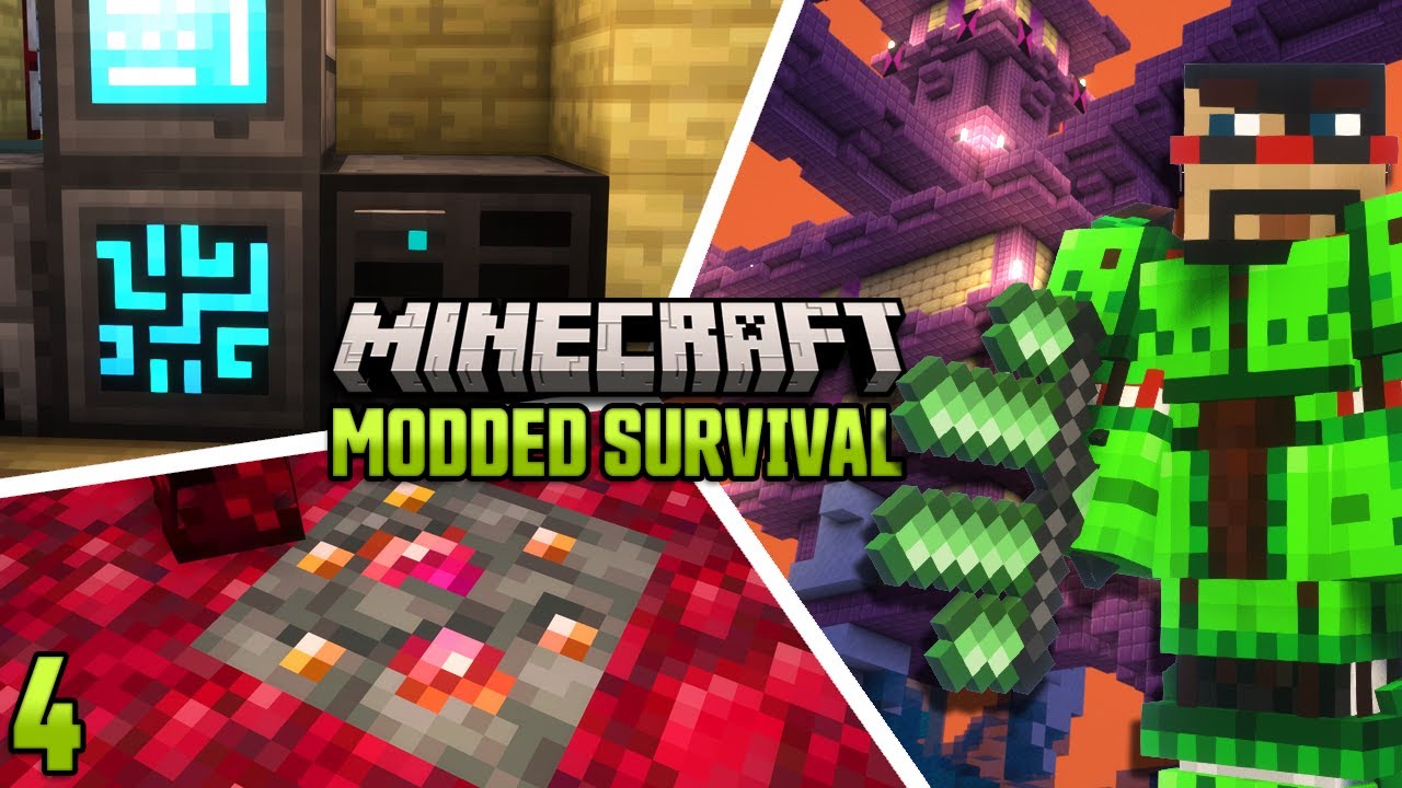 Technology Revolution | Minecraft Modded Survival Ep. 4 - Minecraft videos