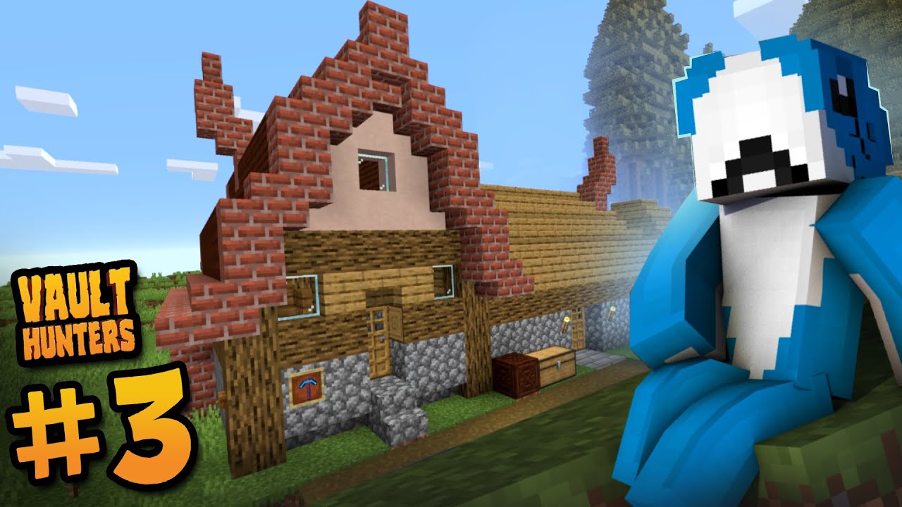 The Storage Warehouse! - MINECRAFT VAULT HUNTERS SMP #3 - Minecraft videos