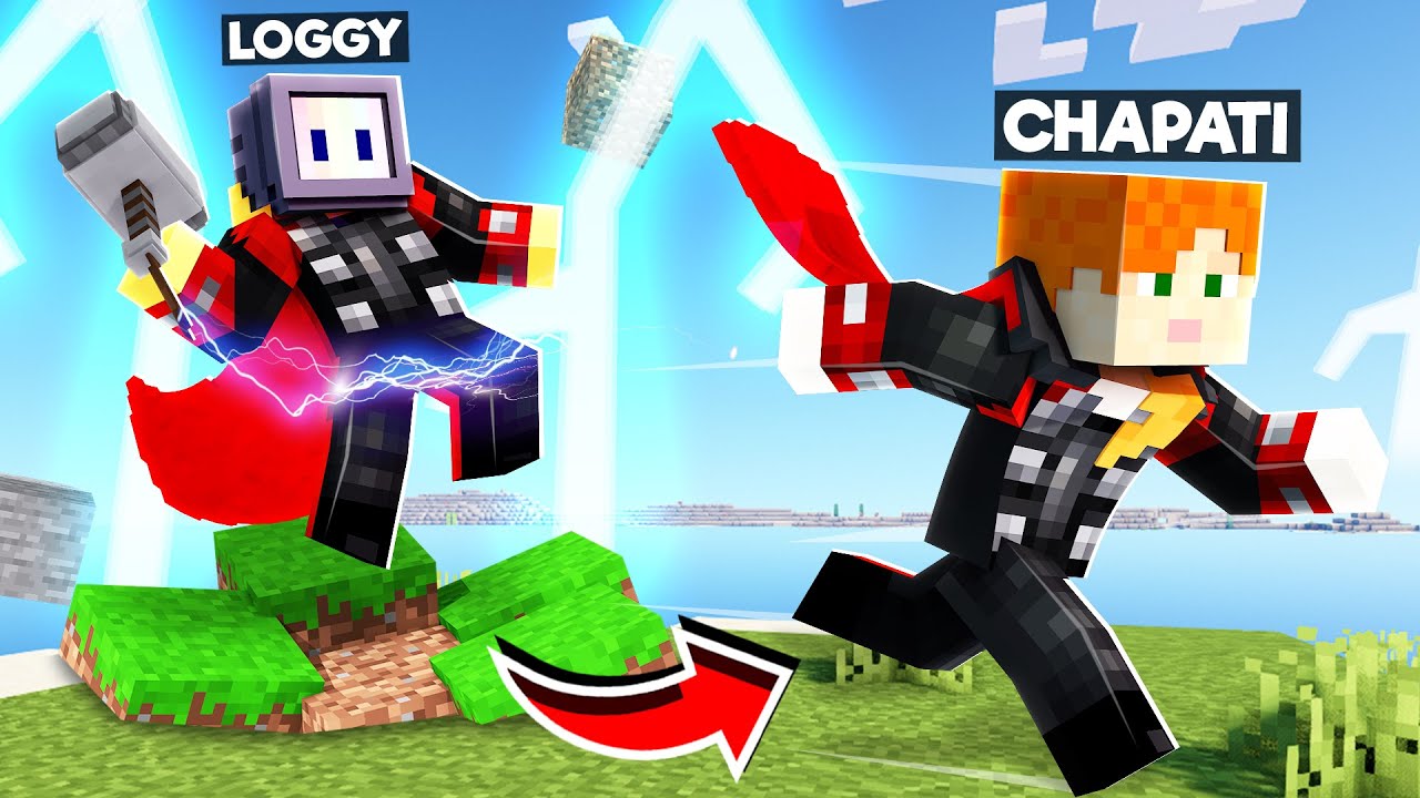 USING THOR ARMOR TO DEFEAT FAKE THOR - Minecraft videos