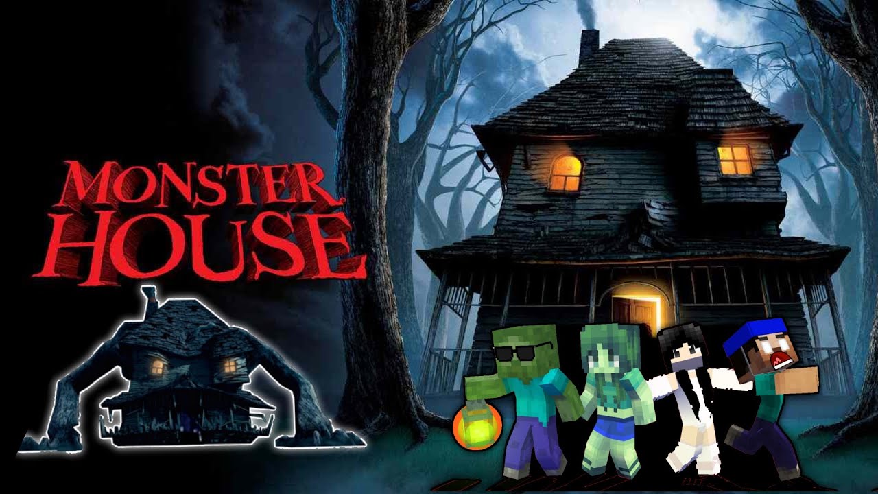 WRONG TURN MONSTER HOUSE - Monster School : Minecraft Animation ...