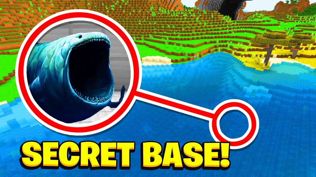 What's INSIDE THE BLOOP SECRET BASE? (Ps5/XboxSeriesS/PS4/XboxOne/PE/MCPE) - Minecraft videos