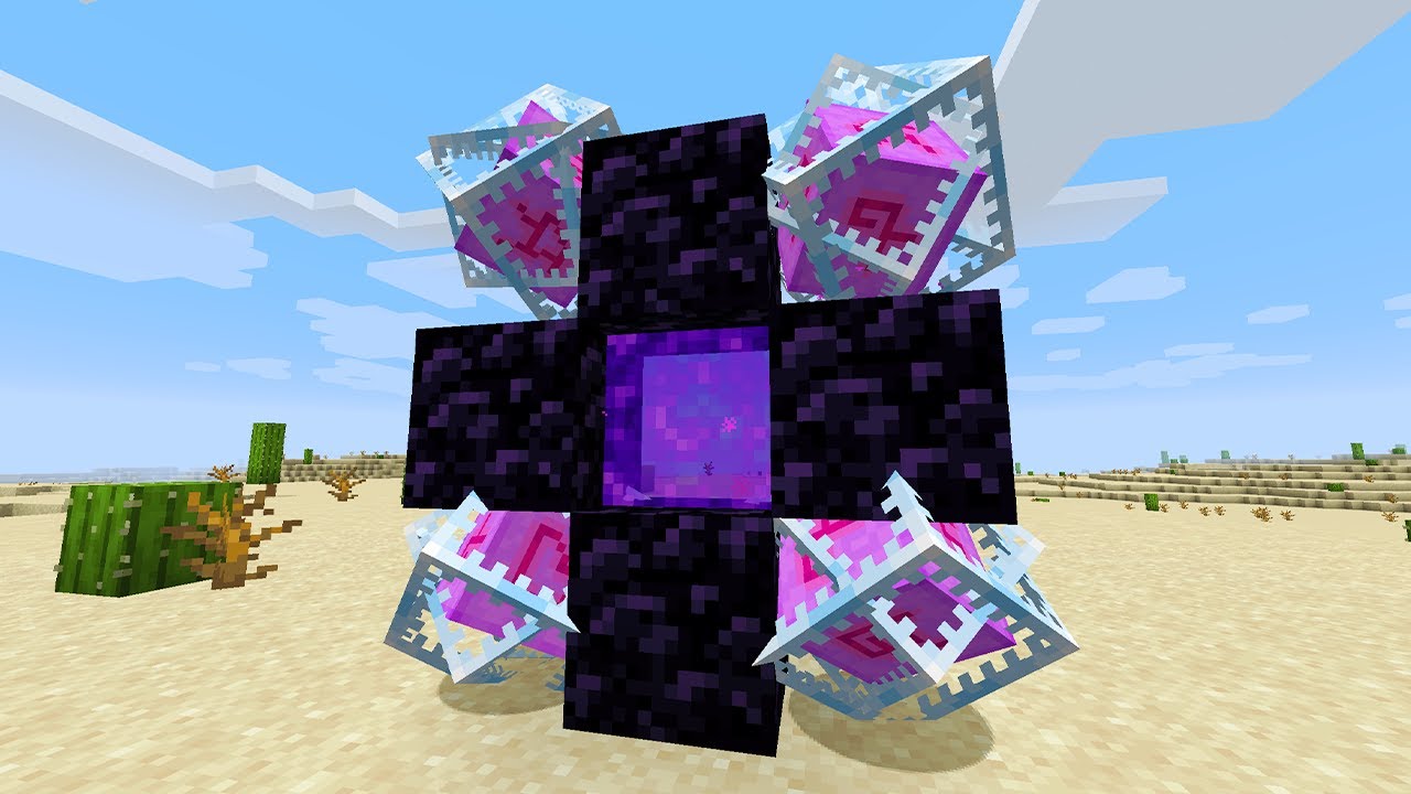 smallest nether portal in minecraft - Minecraft videos