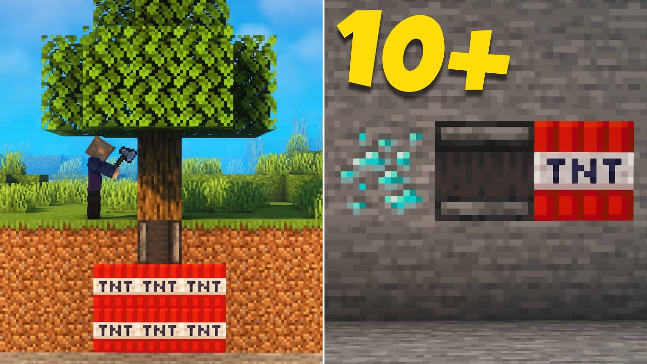 10 Ways to Troll Your Friends in Minecraft! - Minecraft videos