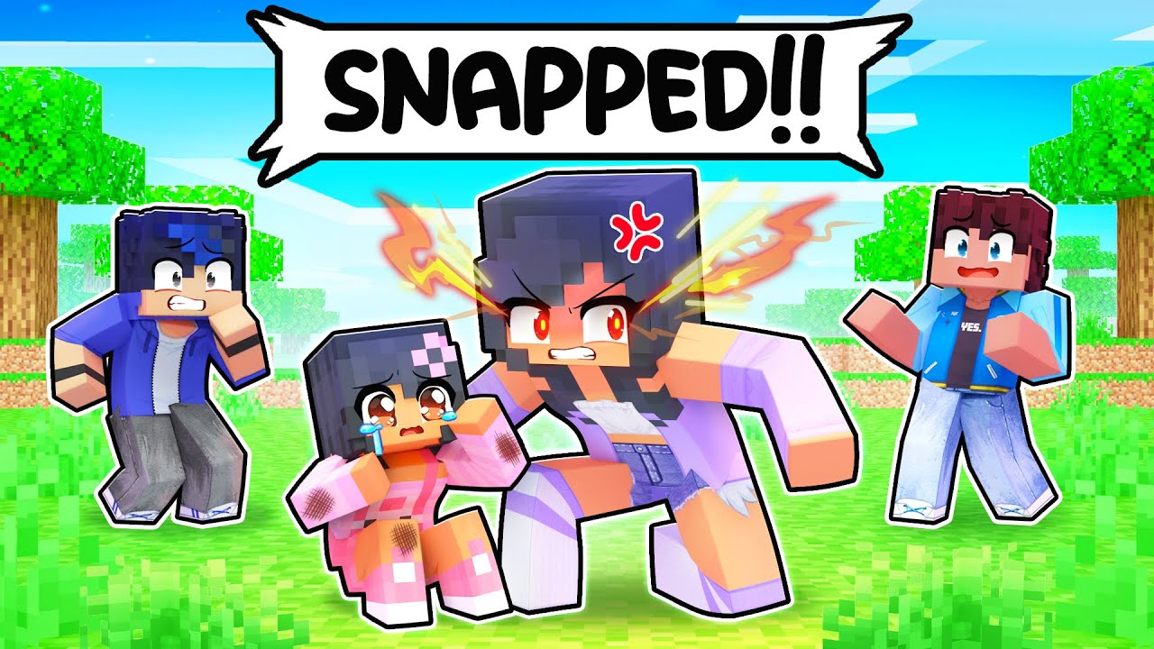 Aphmau SNAPPED in Minecraft! - Minecraft videos