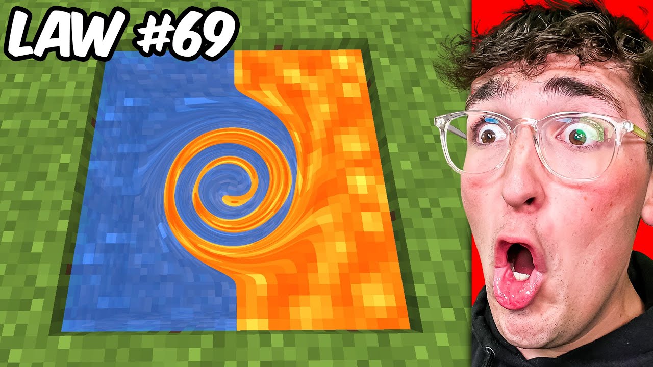 Breaking 100 Minecraft Laws in 50 Hours - Minecraft videos