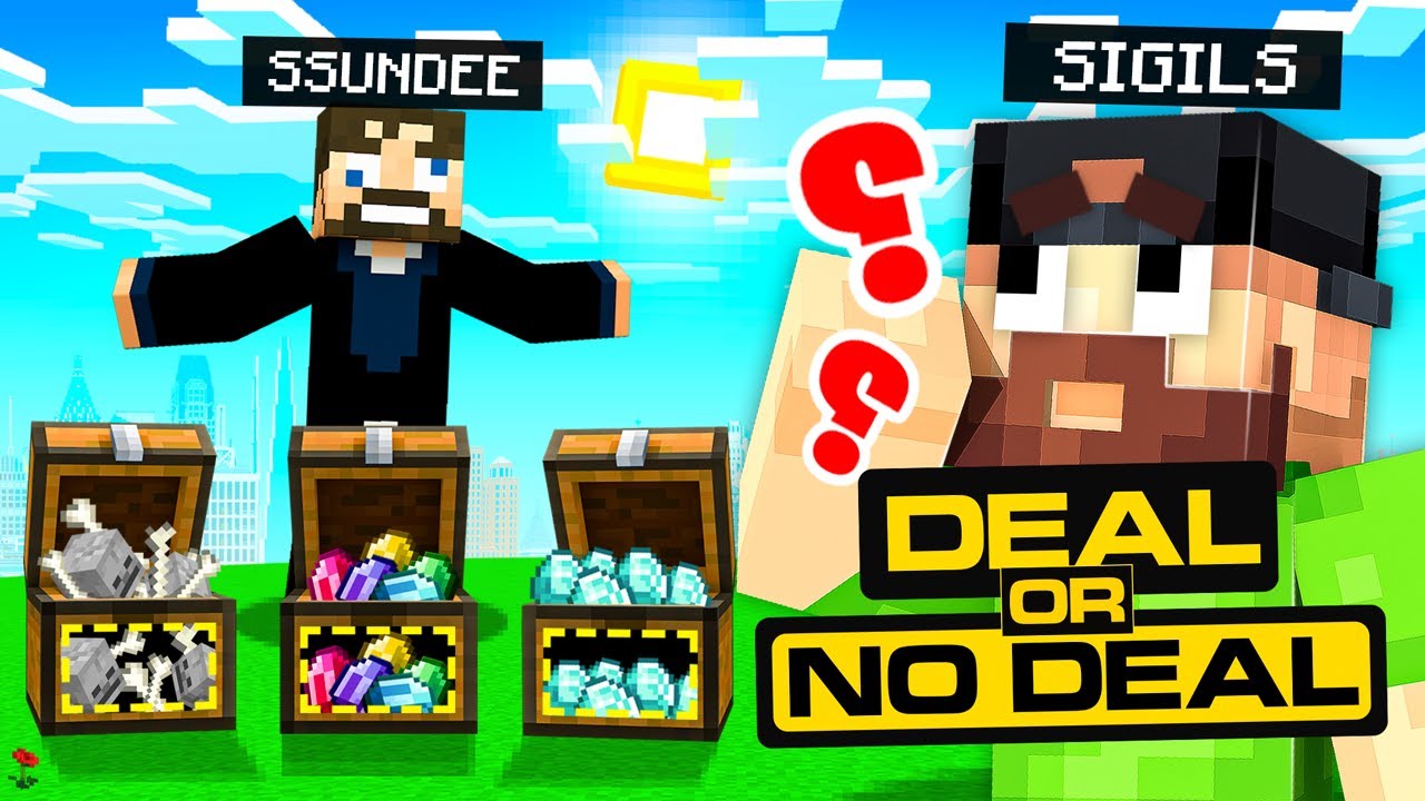 DEAL or NO DEAL for Extra Lives in Minecraft - Minecraft videos