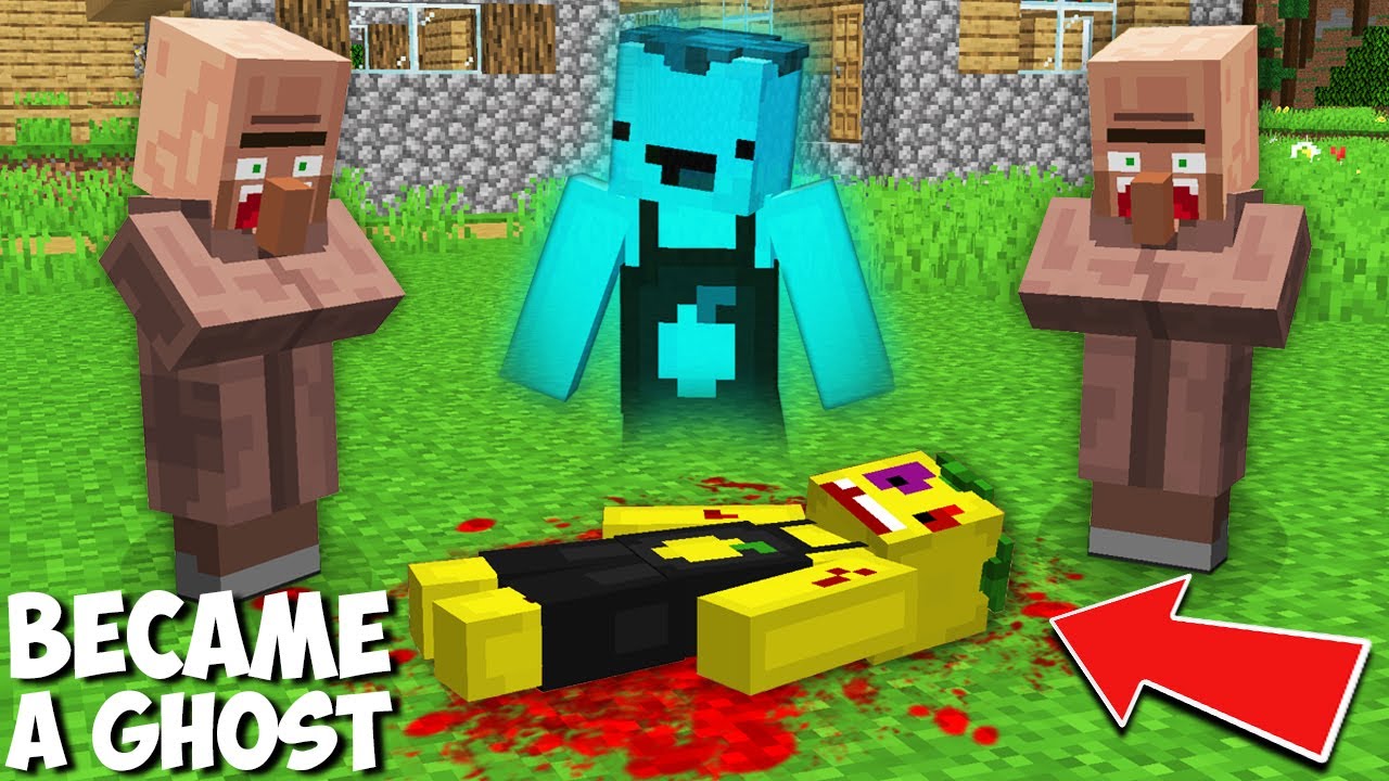 How i DIED AND BECAME A SUPER GHOST in Minecraft ? SECRET WAY TO BECOME ...
