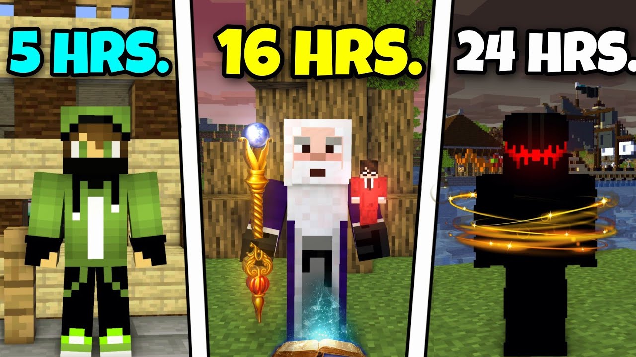 I Spent 24 Hours in Finding Entities Super Powers in Minecraft ...