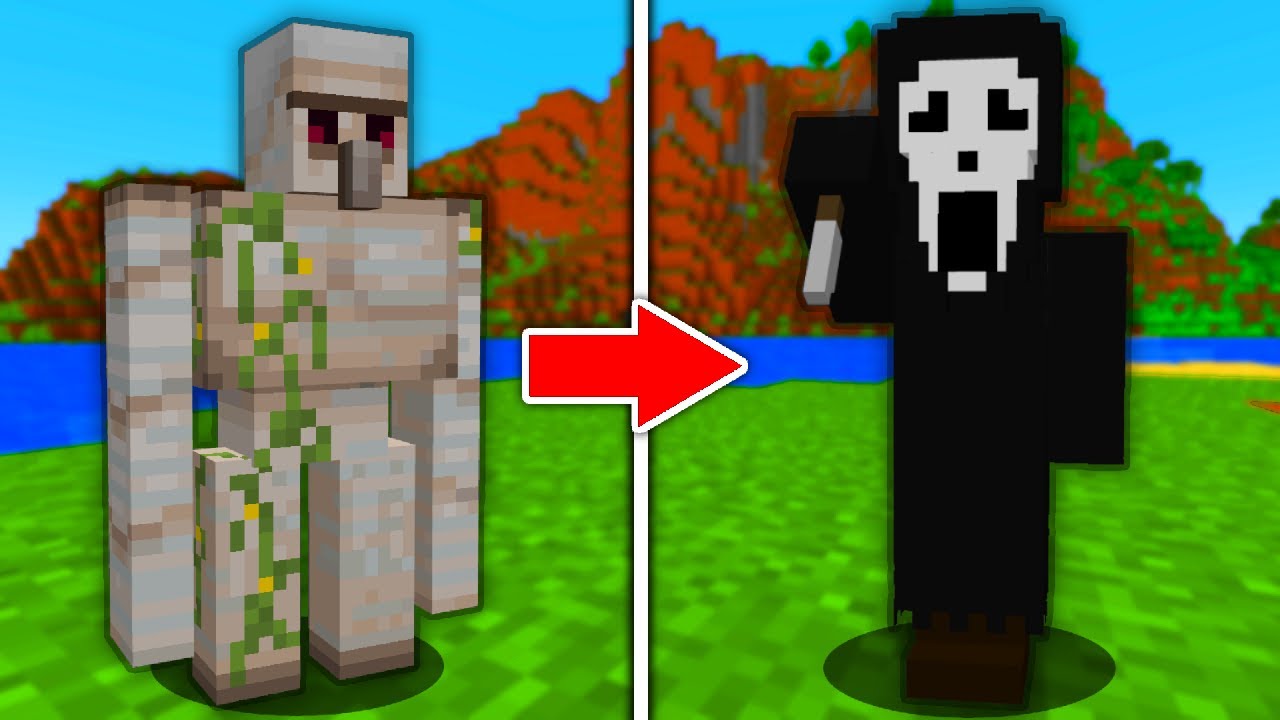 I Remade Every Mob Into Halloween Characters In Minecraft Minecraft