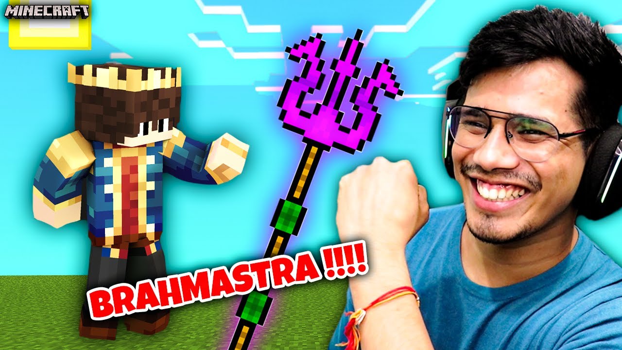 Minecraft, But I Have OP BRAHMASTRA Weapons !!!! - Minecraft videos