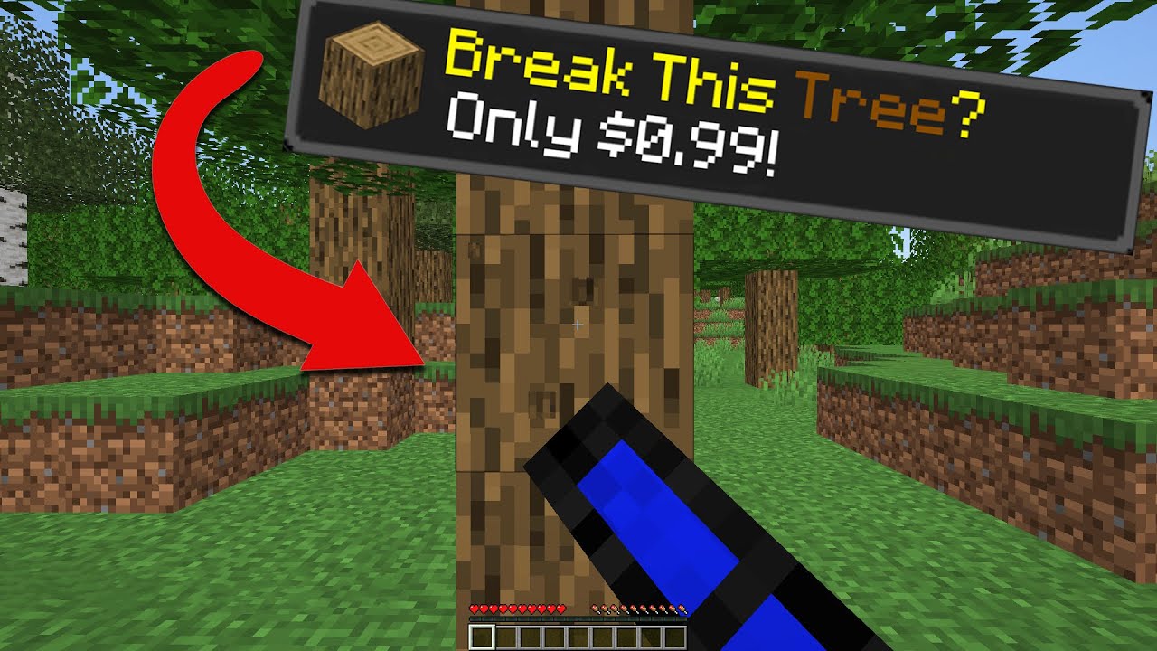 Minecraft, But It's Pay To Win... - Minecraft videos