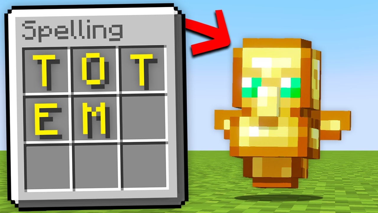 Minecraft, But You Spell to Craft... - Minecraft videos