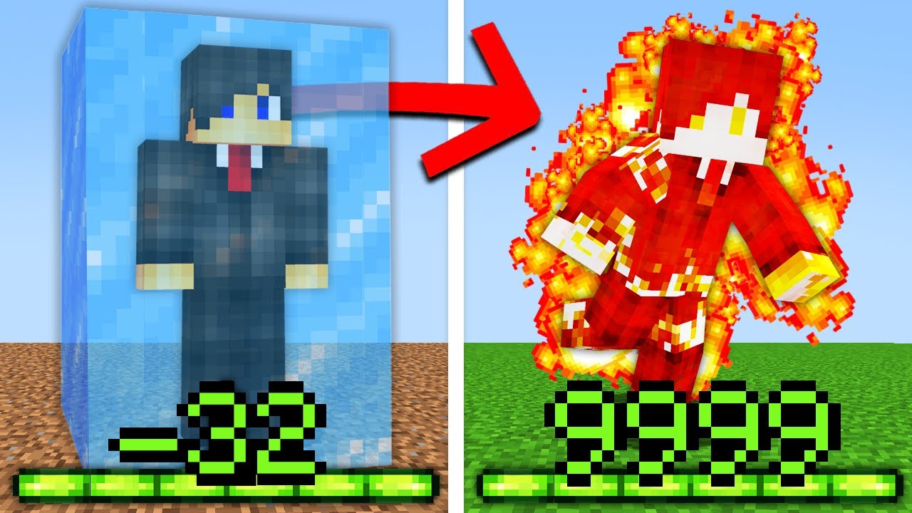 Minecraft, But Your XP = Your Temperature... - Minecraft videos