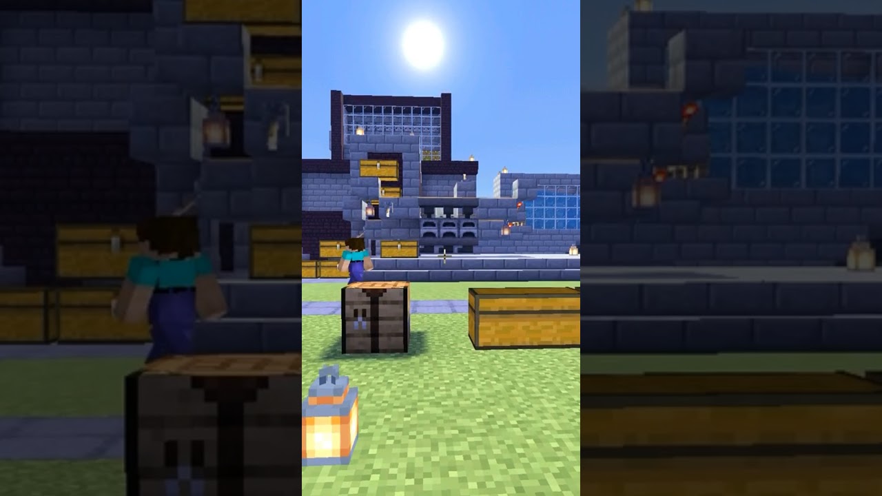 Minecraft Ultra Noob Enters Knockable SMP #shorts - Minecraft videos