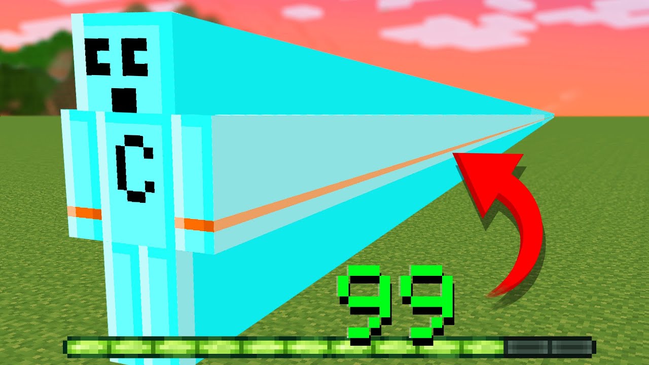 Minecraft but XP = Your Size - Minecraft videos