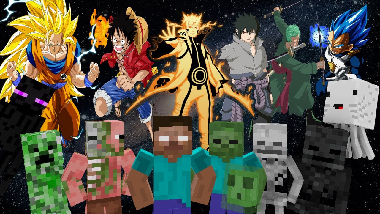 Monster School : ALL ANIME CHALLENGE - Minecraft Animation - Minecraft ...