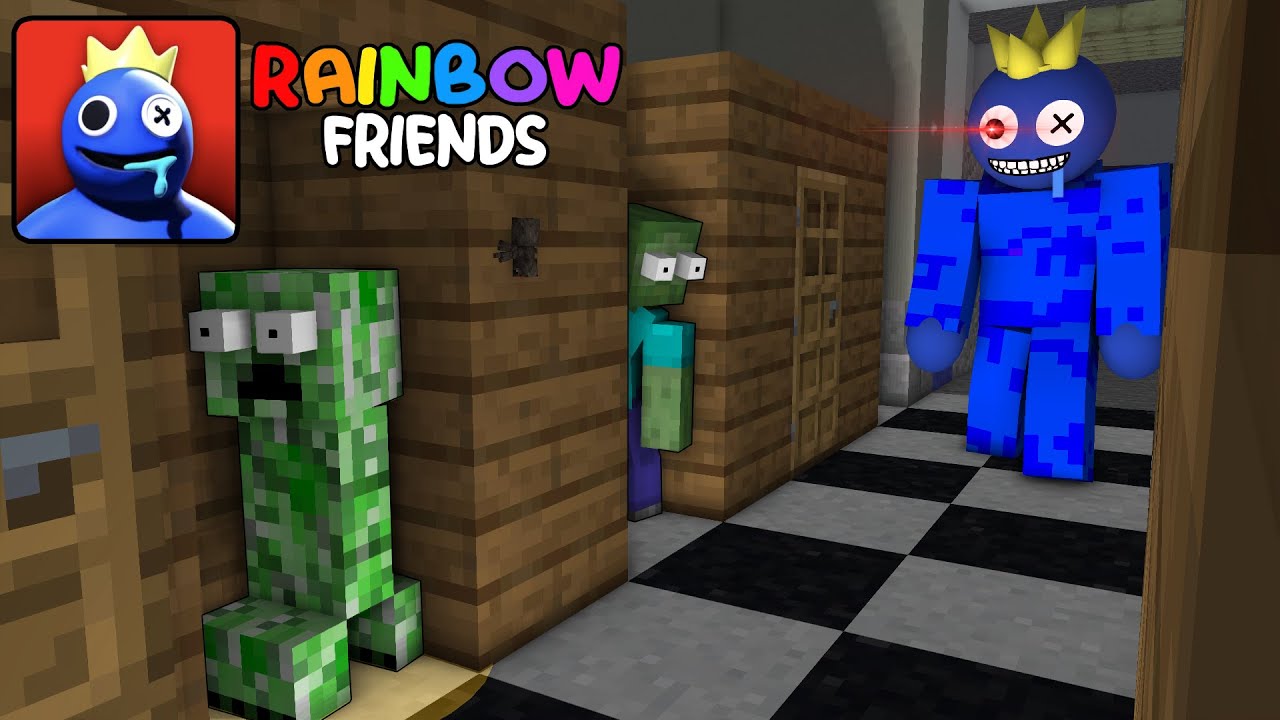 Monster School : Rainbow Friends Survival Game Horror Challenge - Minecraft Animation ...
