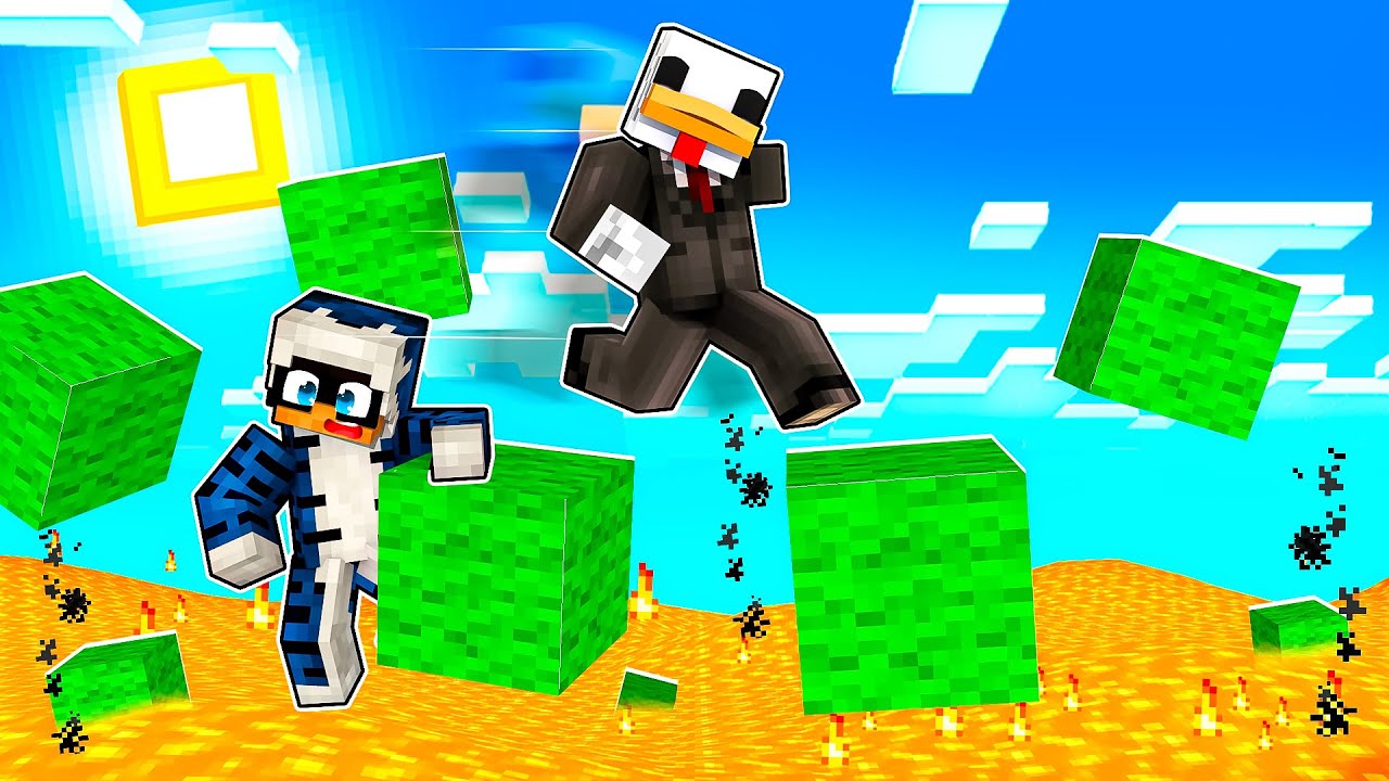 SFIDO KENDAL NEL PARKOUR SU MINECRAFT - Minecraft videos