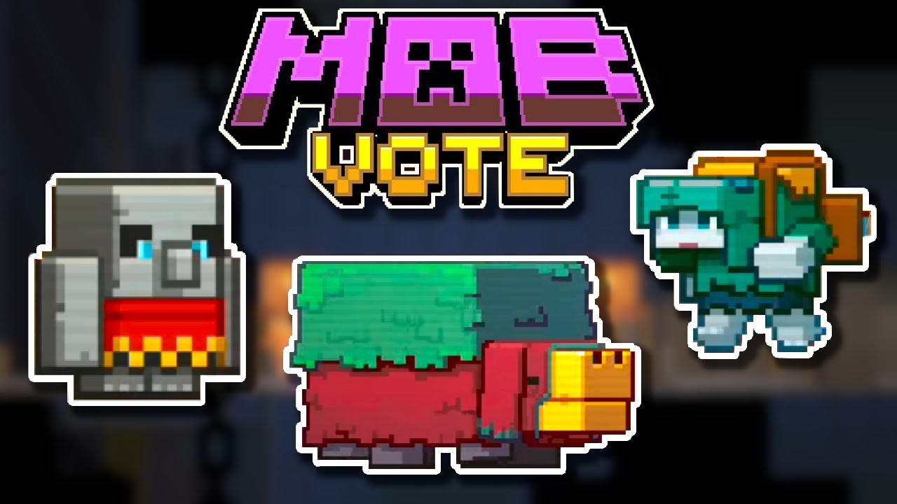 Sniffer VS Rascal VS Tuff Golem - What Minecraft Mob Vote To Choose ...