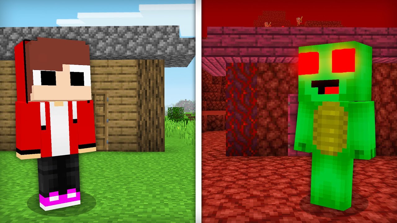 Something Wrong With My Baby Friend in Minecraft ? Mikey.EXE (Maizen ...