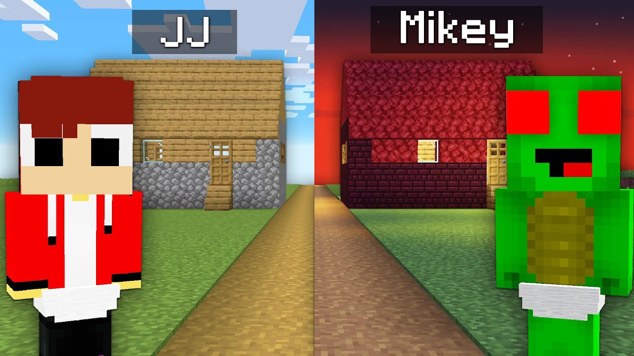 Something is Wrong With My Friend In Minecraft Baby JJ and Mikey challenge (Maizen Mizen Mazien ...