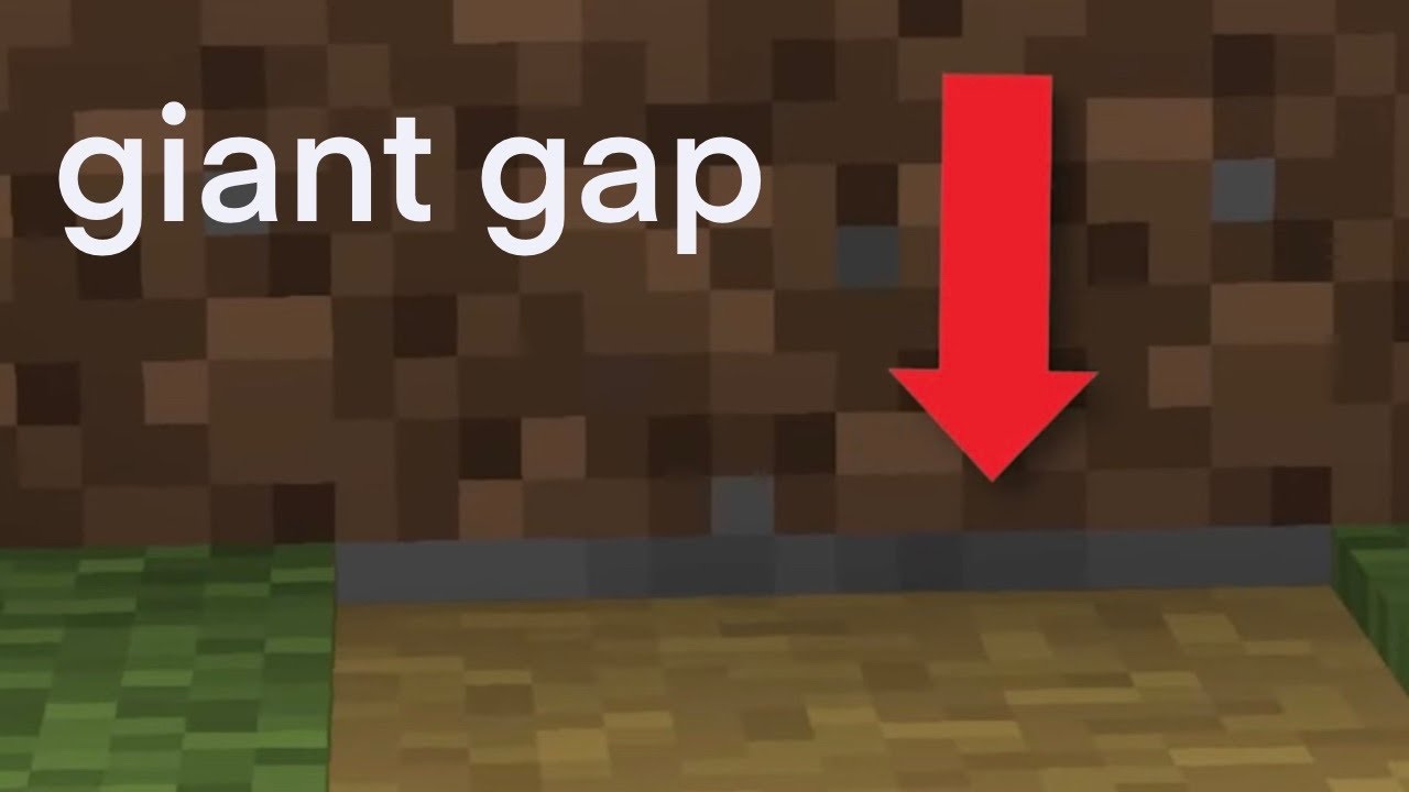This 1 Pixel Gap Can Ruin Your Minecraft Builds - Minecraft videos