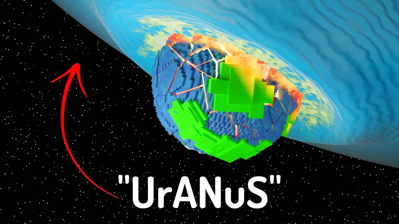 What Happens If Uranus Crashes Into Earth? simulated by Minecraft ...