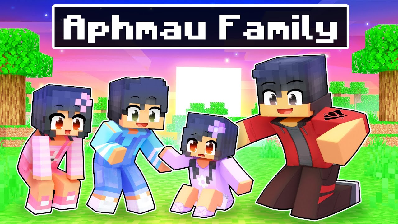 Adopted By The APHMAU FAMILY in Minecraft! - Minecraft videos