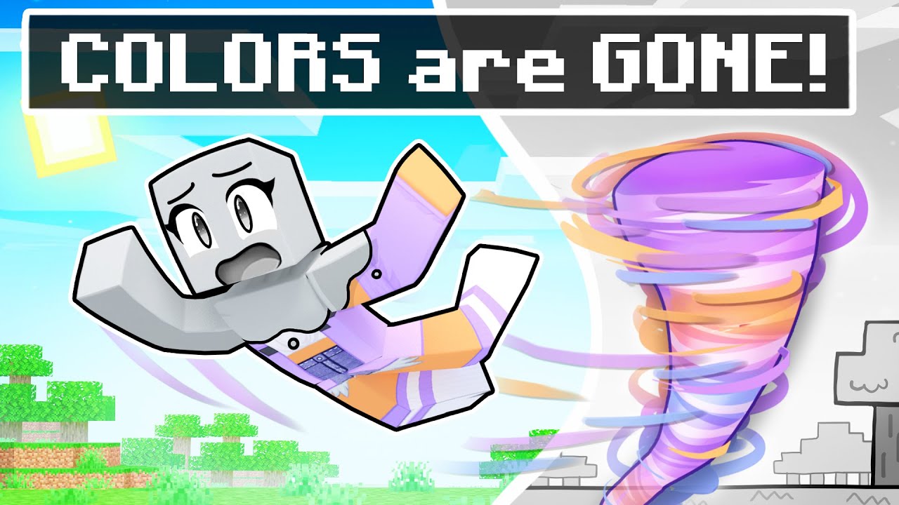 Aphmau's COLORS are GONE in Minecraft! - Minecraft videos