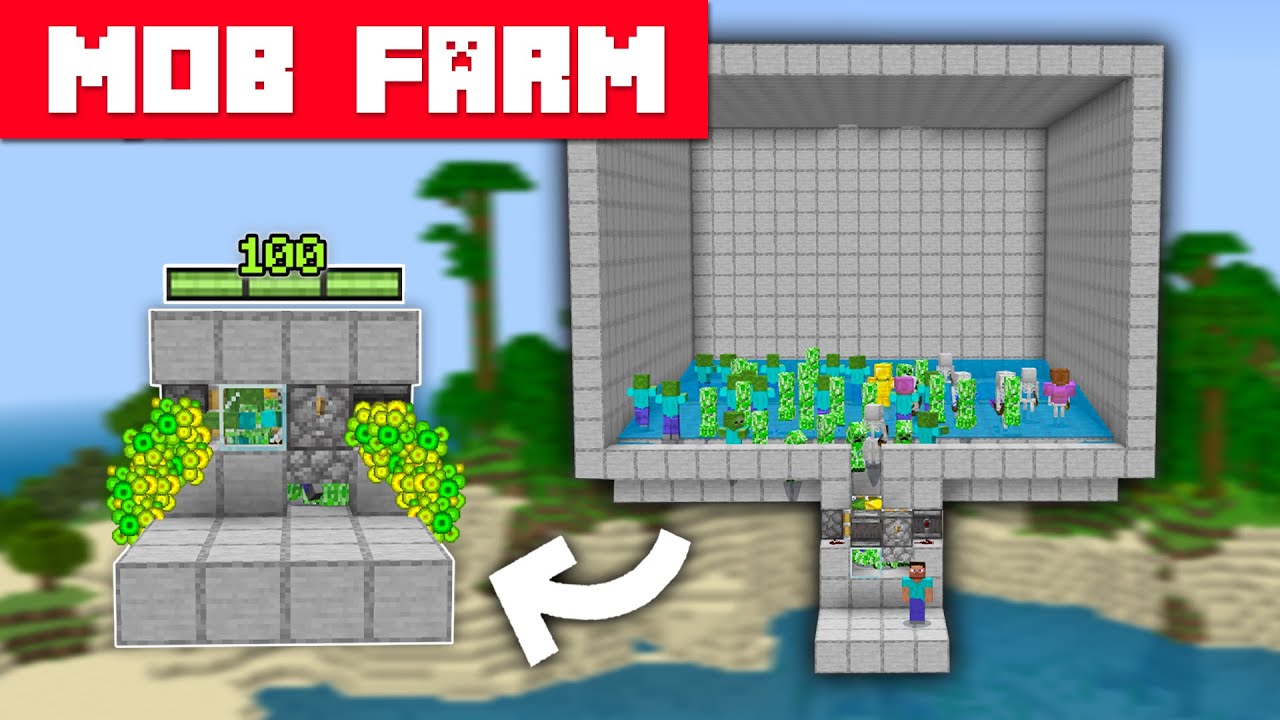 Best 1 19 Mob Xp Farm Tutorial In Minecraft Bedrock Mcpe Xbox Ps4 Nintendo Switch Windows10