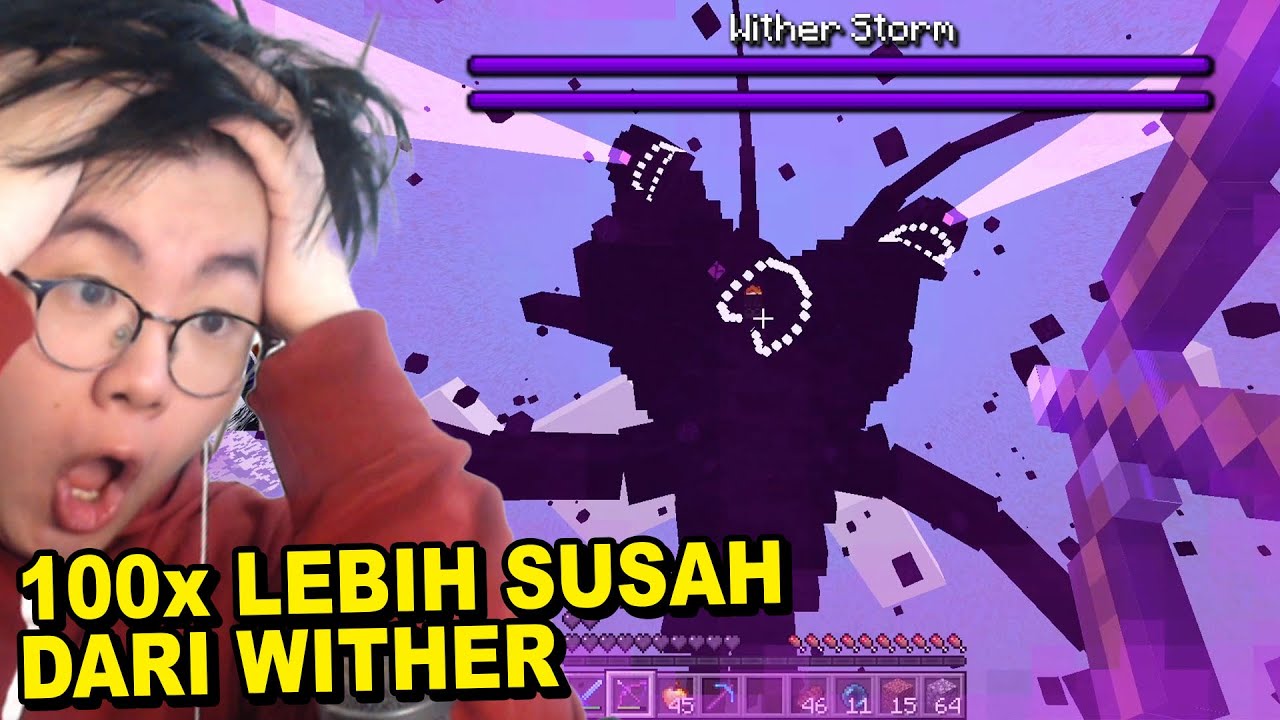 Boss Minecraft Itu Terlalu Gampang, Jadi Gw Bikin Yang 100x Lebih Susah ... - Minecraft videos