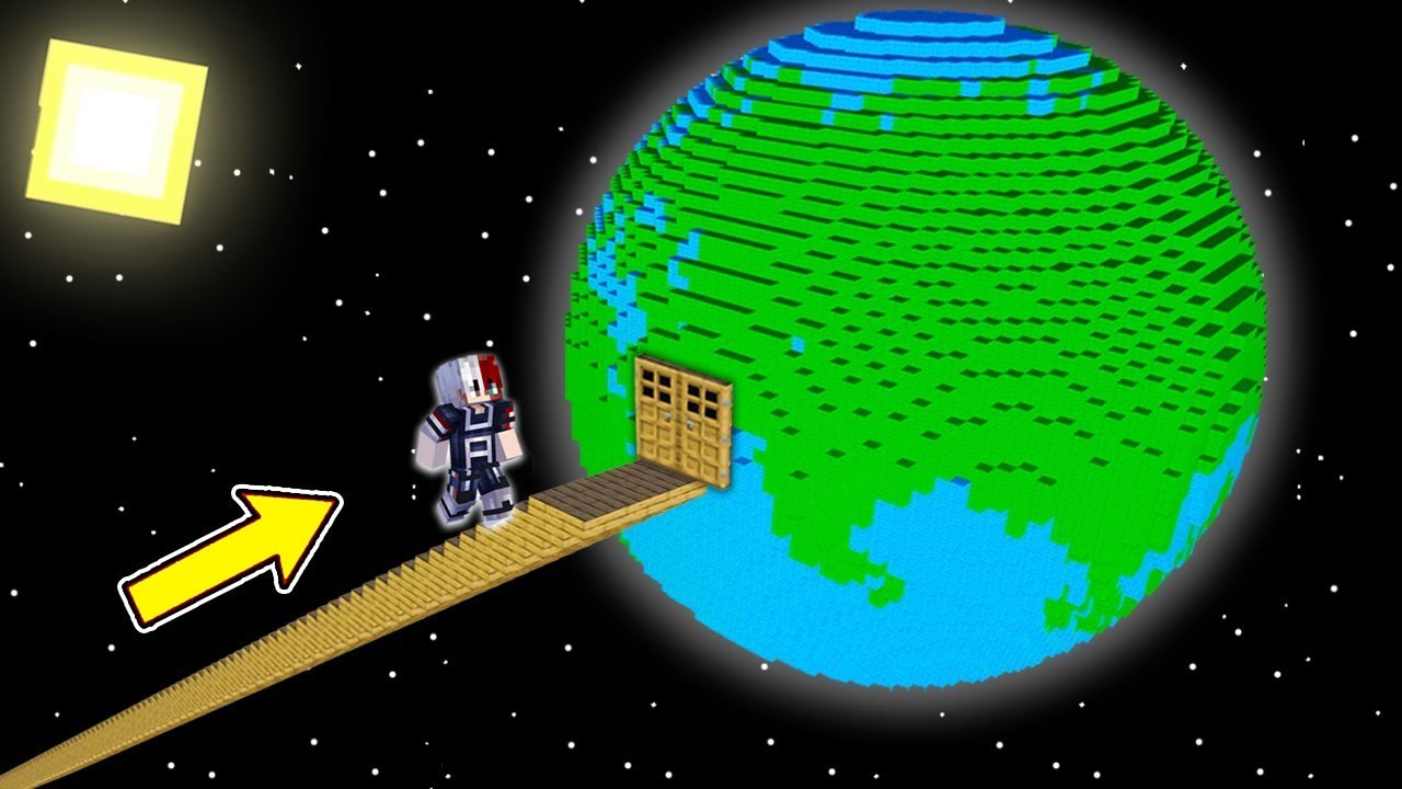 Going Into Every Planet In MINECRAFT - Minecraft videos