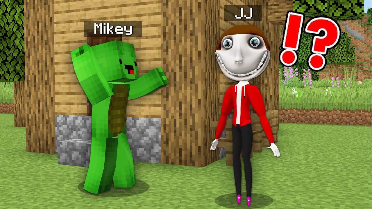 How JJ Became to MAN IT THE WINDOW in Minecraft Baby JJ and Mikey challenge (Maizen Mizen Mazien ...