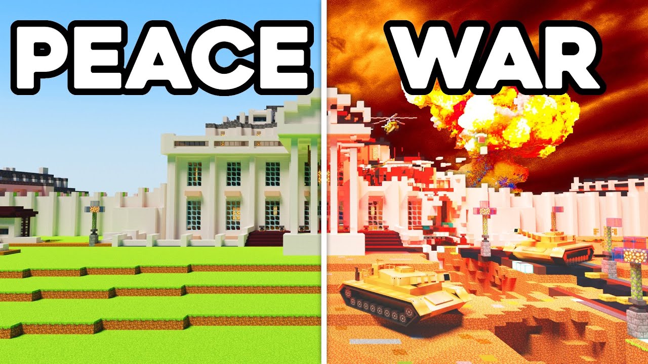 How Would Civilization Collapse? simulated by Minecraft - Minecraft videos