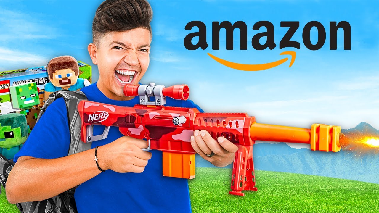 I Bought Every Minecraft Toy On Amazon - Minecraft videos