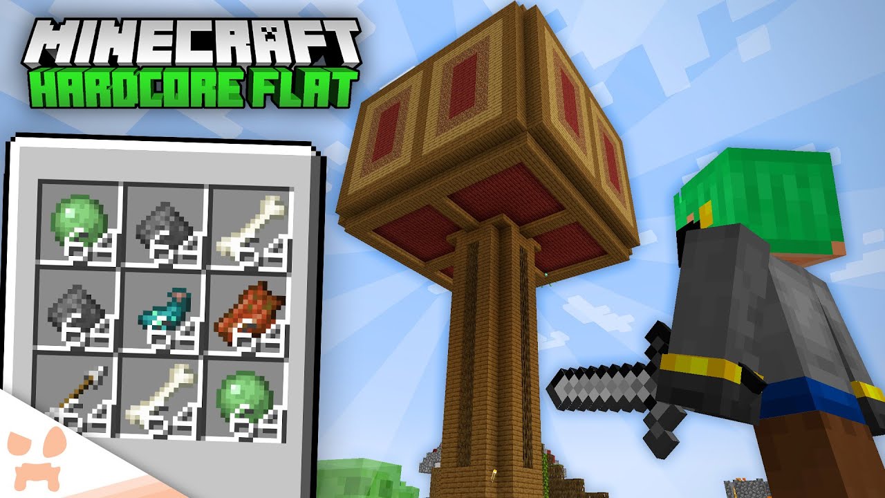 I Built The BEST MOB FARM In My Minecraft Superflat World! (#9 ...