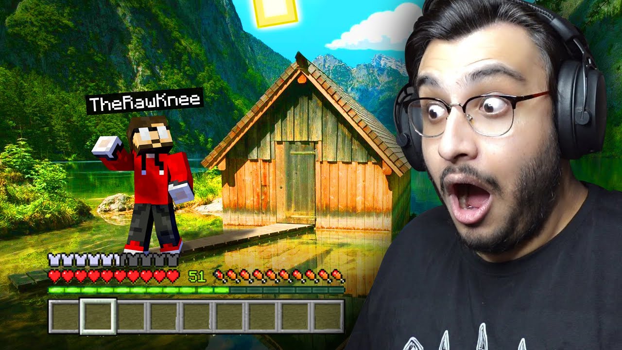 I MADE MINECRAFT VERY REALISTIC - Minecraft videos